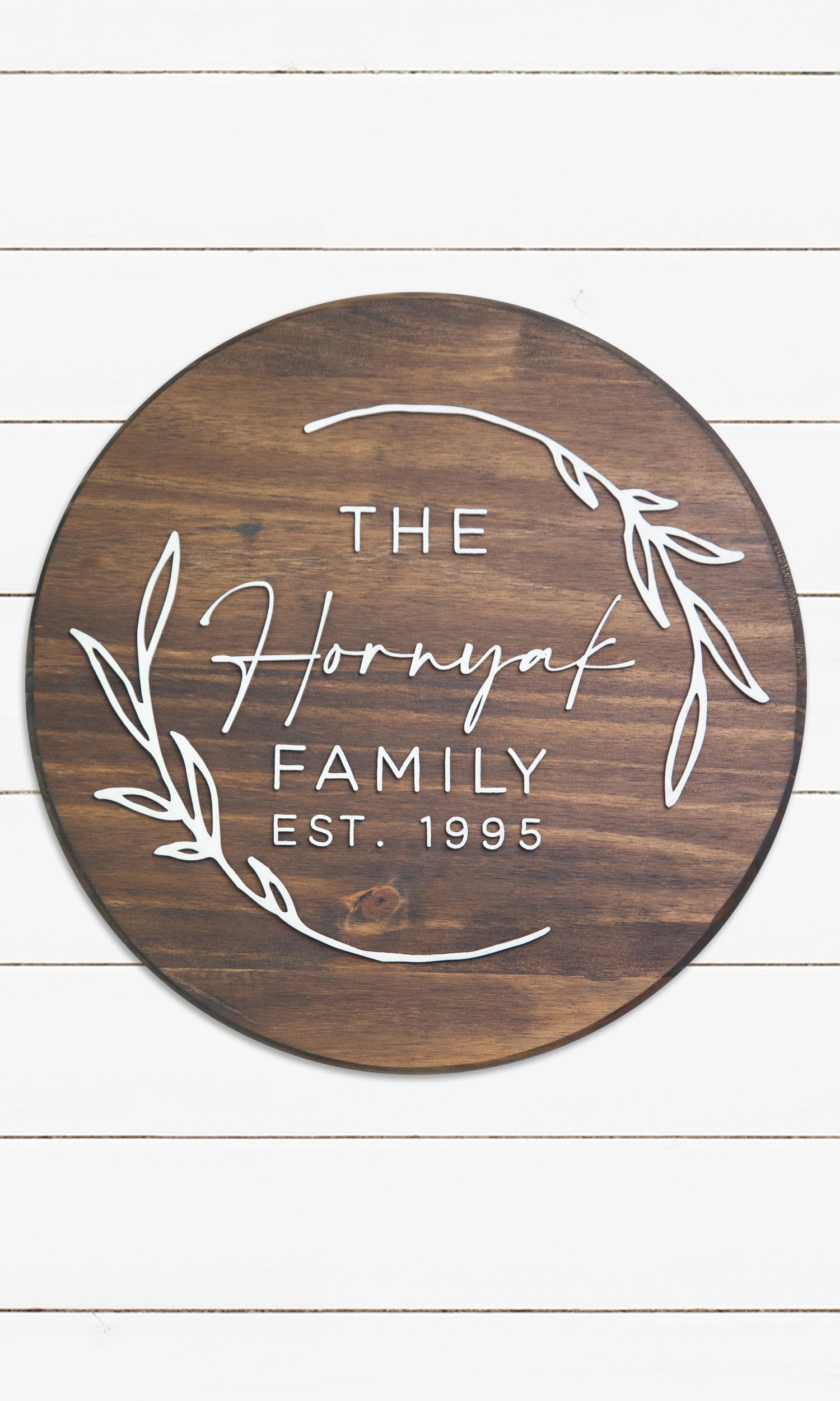 The Dashing Round - Family Name Sign – Tiny House Vintage and Art